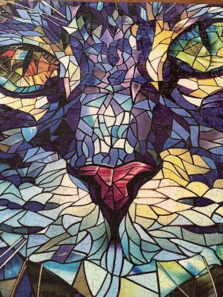 Stained Glass Kitty – Gracious Rain